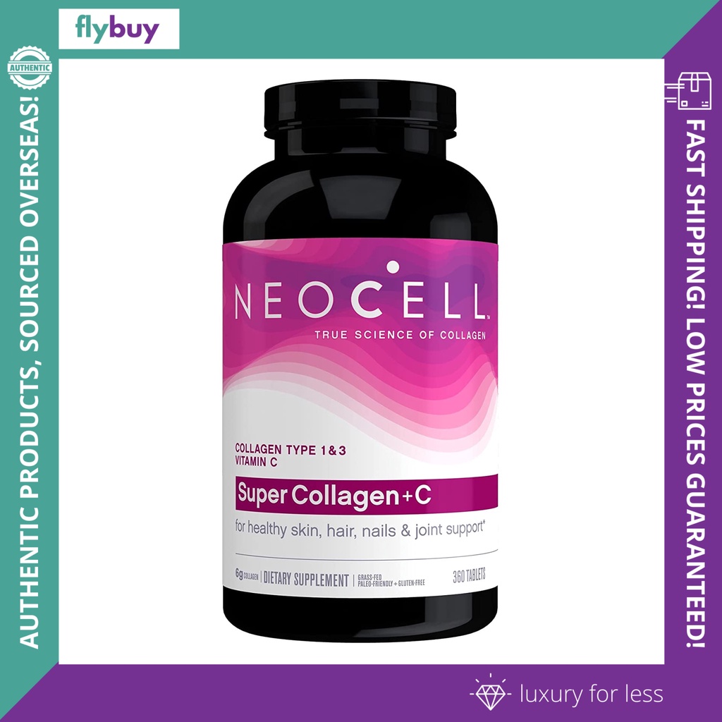 NeoCell Super Collagen with Vitamin C, Collagen Peptides Types 1 & 3 ...