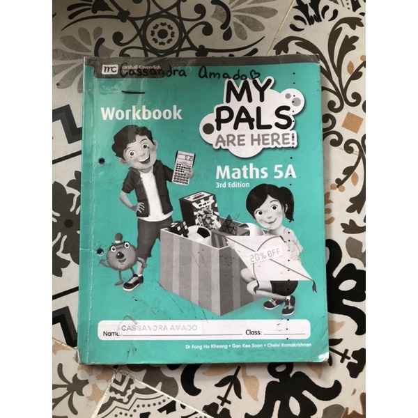 My Pals Are Here Maths 5A Workbook | Shopee Philippines