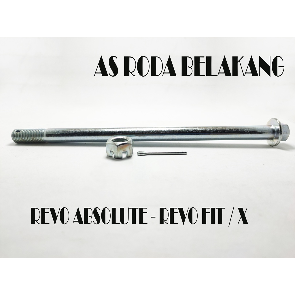REVO ABSOLUTE REAR AXLE - ABSOLUTE REVO FIT / X REAR FORK DRUM AXLE ...