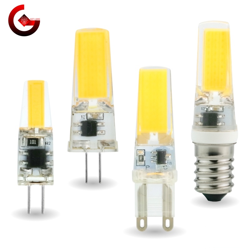 Got Liang G4 G9 E14 LED 3W 6W Light Bulb 12V 220V LED Lamp COB ...