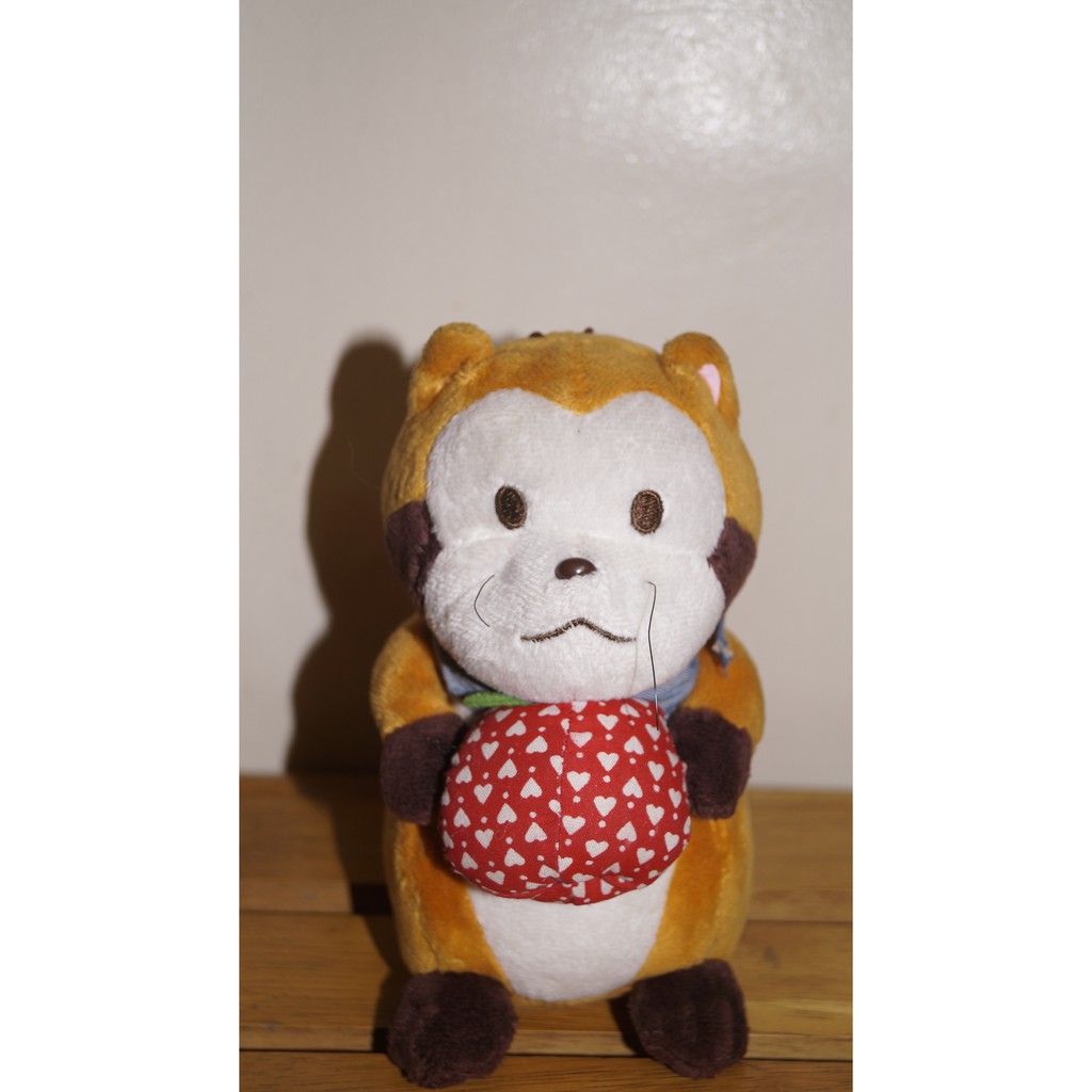 7in Original With Tag Raccoon Rascal Character Plushie Stuffed Toy ...
