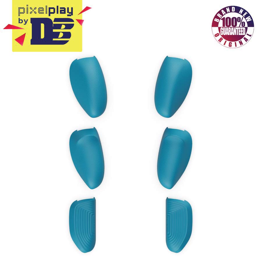 Skull & Co. Nintendo Switch Grip Set For Grip Case Crystal Neon Blue ...