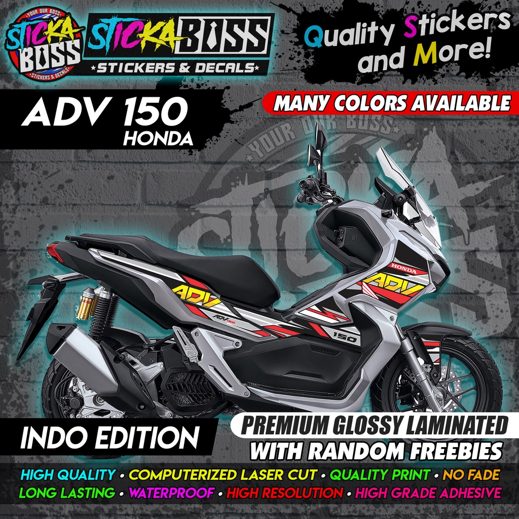 ADV 150 DECALS ( INDO EDITION ) 【WITH FREEBIES】 | Shopee Philippines