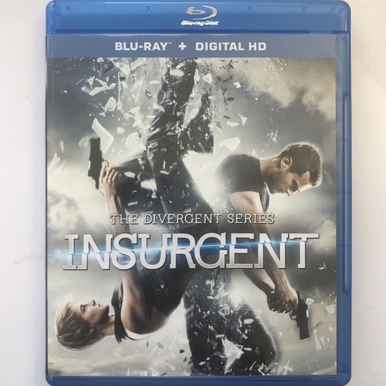 Insurgent Blu-ray Movie (Part 2 of the The Divergent Series) | Shopee ...
