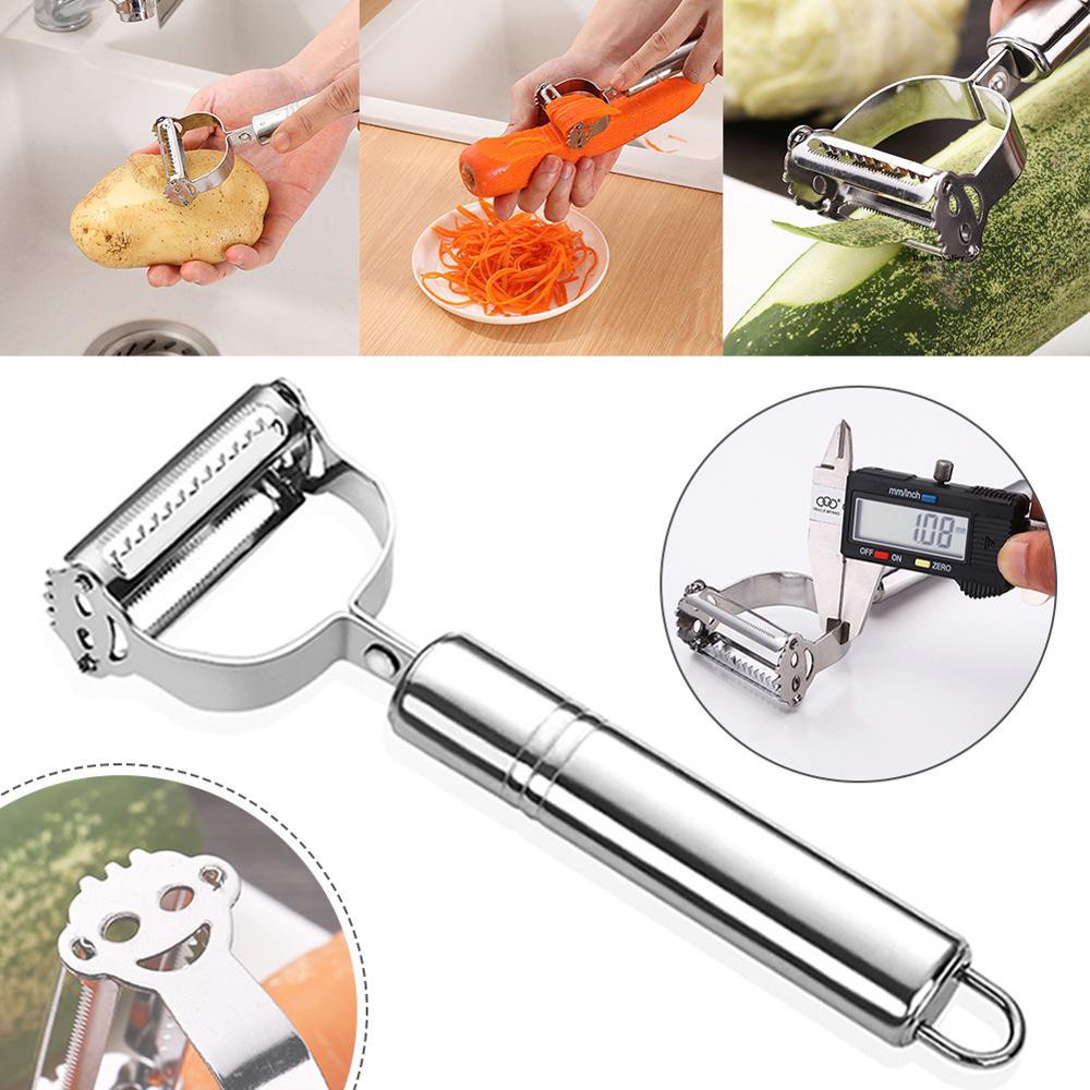 Multifunction Stainless Steel Fruit Vegetable Double Planing Grater ...