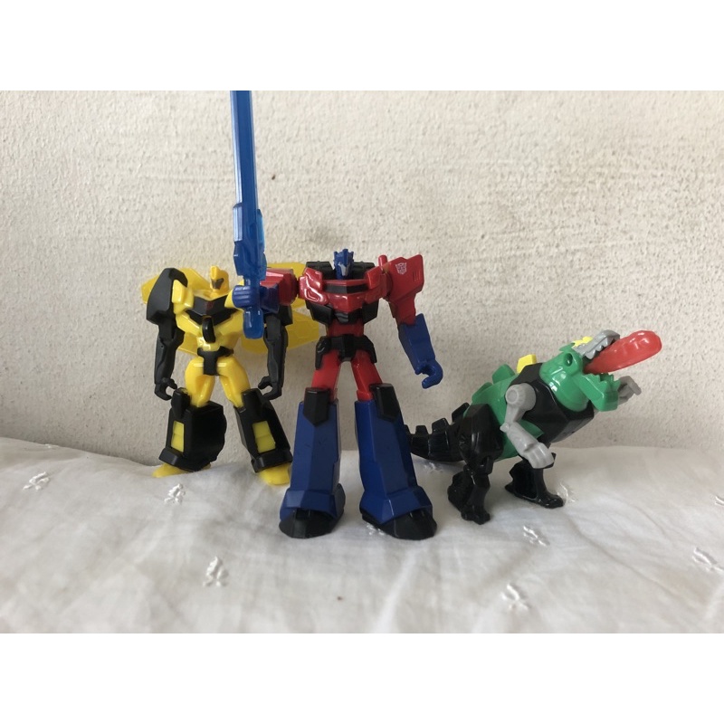 Mcdonalds Happy Meal Transformers Robots in Disguise set | Shopee Philippines