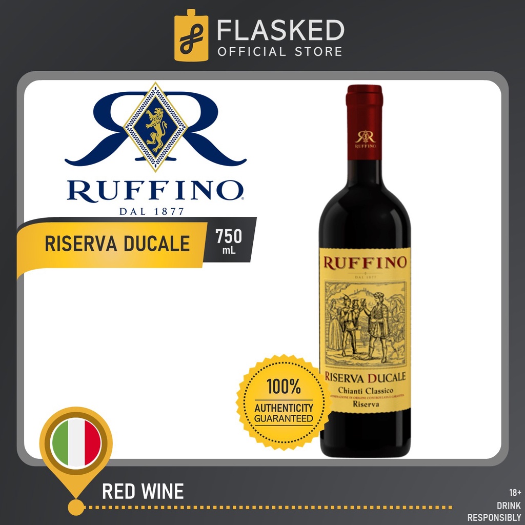 Ruffino Riserva Ducale Chianti Classico Red Wine 750mL | Shopee Philippines