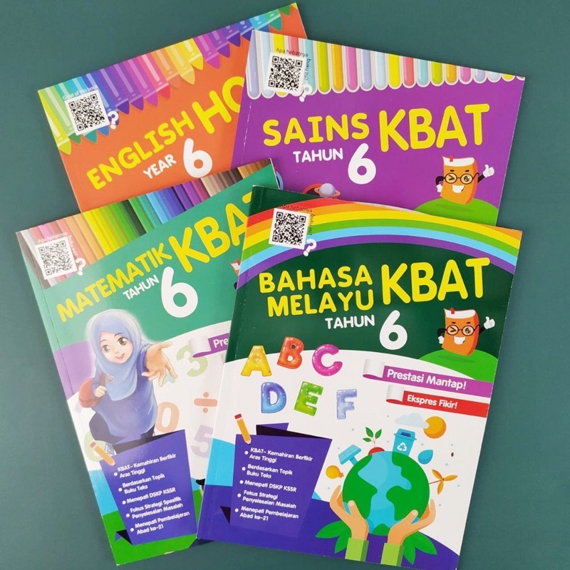 Kbat BOOK YEAR 6 (ENGLISH, SCIENCE, DEATH & BM) | Shopee Philippines
