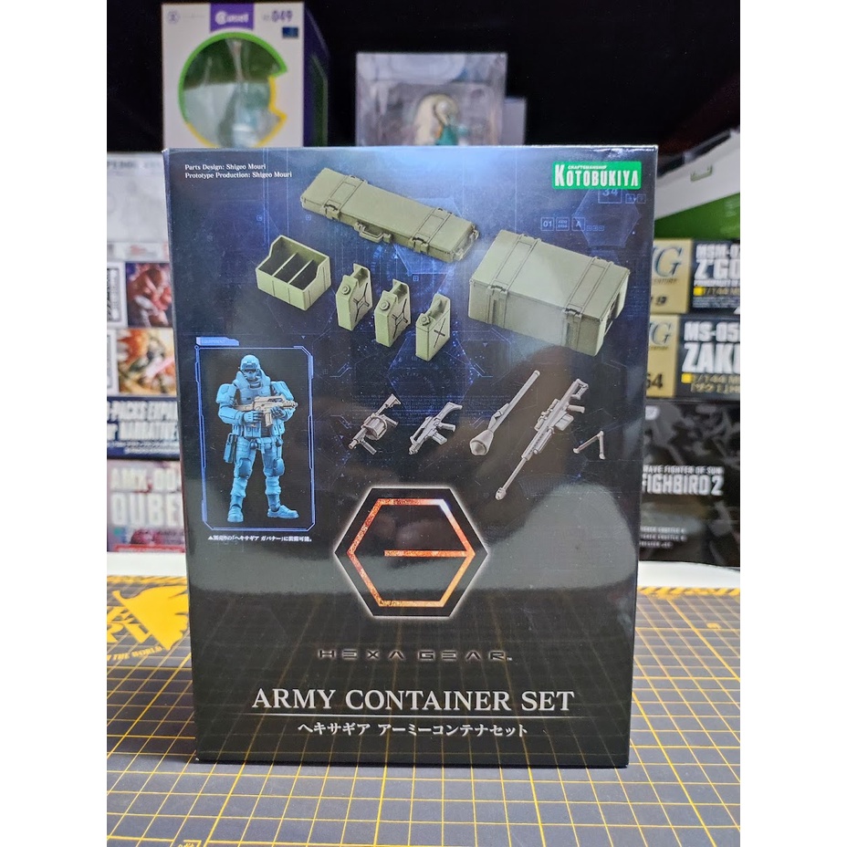 HEXA GEAR - Box No. HG063 - 1/24 Scale - Army Container Set | Shopee ...
