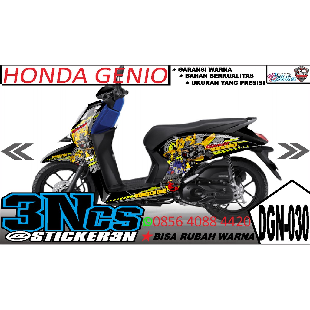 Honda Genio Transformer Full Body Decal | Shopee Philippines