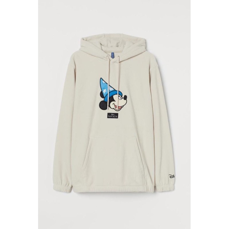 Hoodie hnm H&M Mickey disney fantasia chest Embroidery | Shopee Philippines