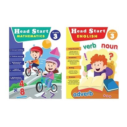 HEAD START GRADE 3-UPDATED SET OF 2 (ENGLISH & MATH) | Shopee Philippines