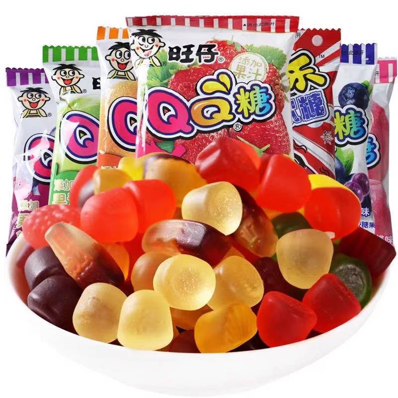 Jelly QQ Sweet Soft Fruit Gummy Sugar Candy 20g Want Want WangZai ...