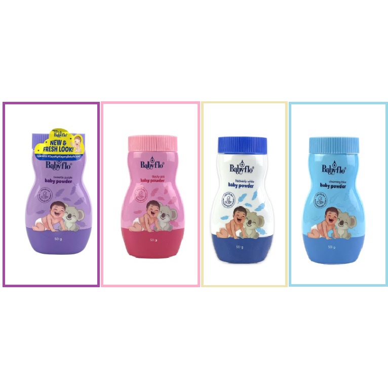 Babyflo Baby Powder 50g 100grams | Shopee Philippines