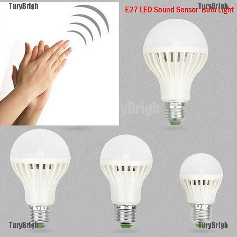 COD 220/110V 3W 5W 7W 12W Sound/Voice Sensor LED Bulb PIR Motion ...