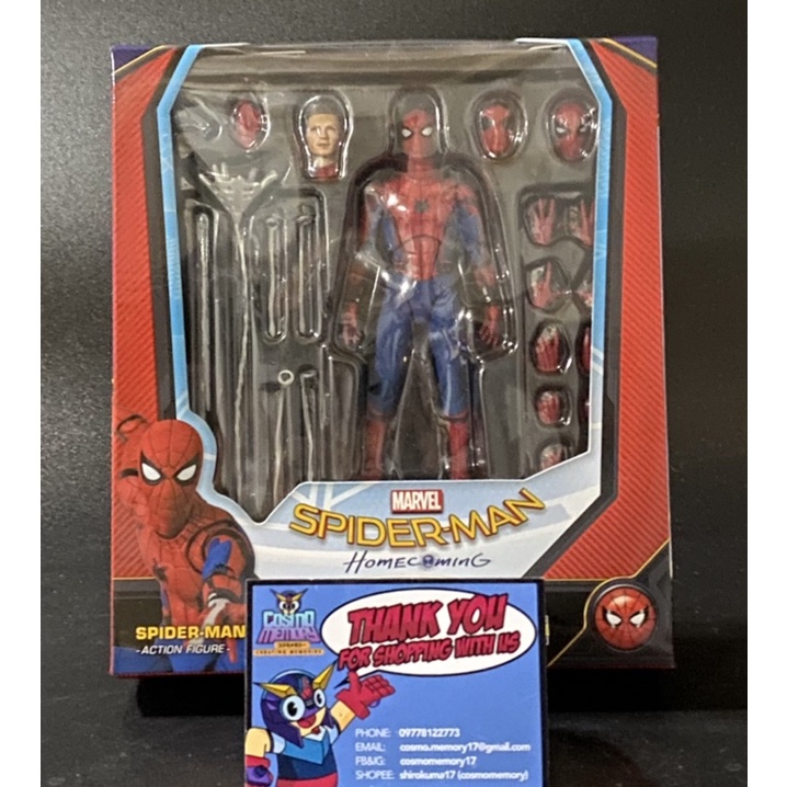 Mafex 103 Spider-man Homecoming | Shopee Philippines