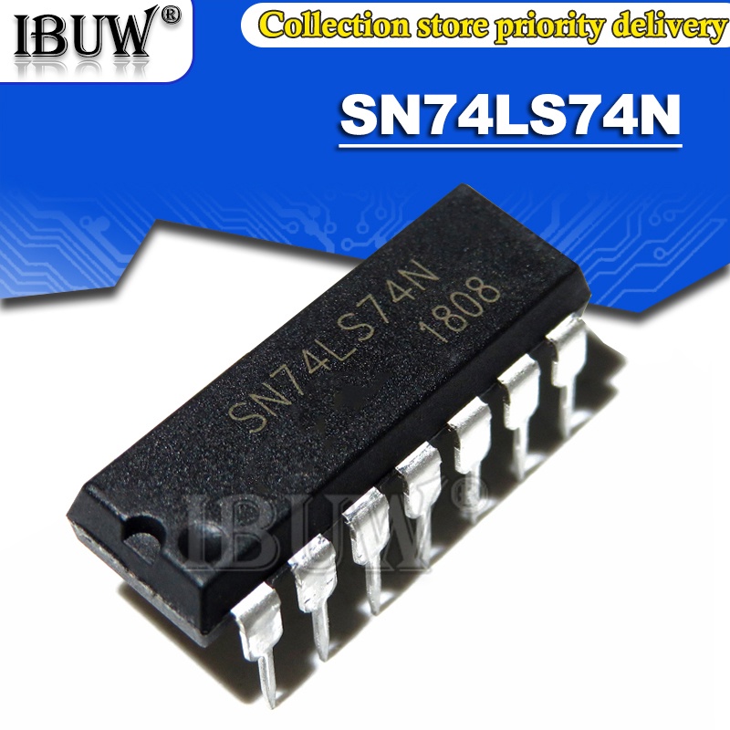 100PCS SN74LS74N DIP14 SN74LS74 74LS74N 74LS74 DIP Integrated IC | Shopee Philippines