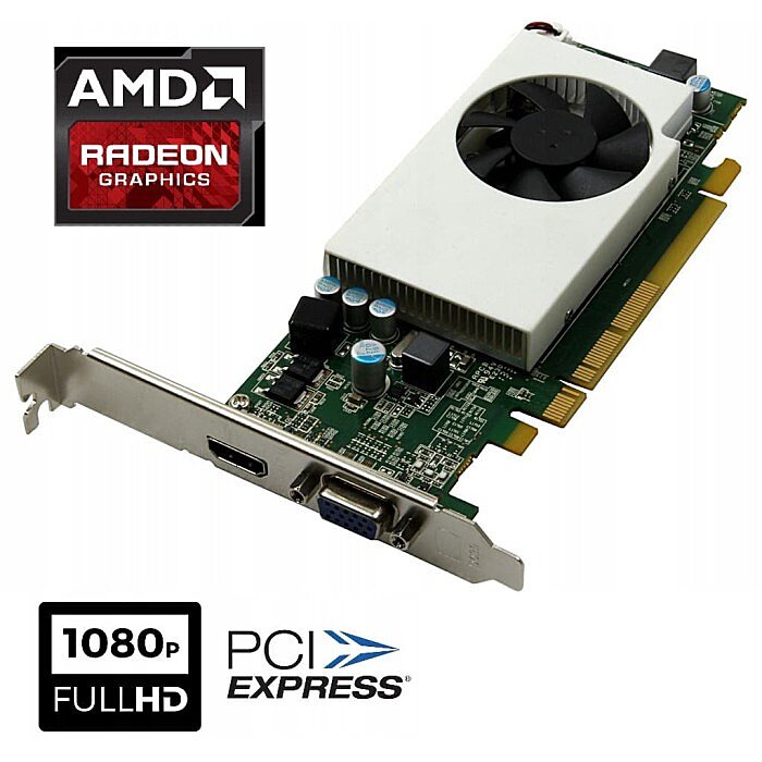 AMD Radeon R7 200 2GB 128B DDR3 HDMI & VGA PORT DX12 Graphic card ...