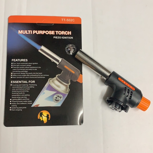 Multi purpose torch piezo ignition | Shopee Philippines