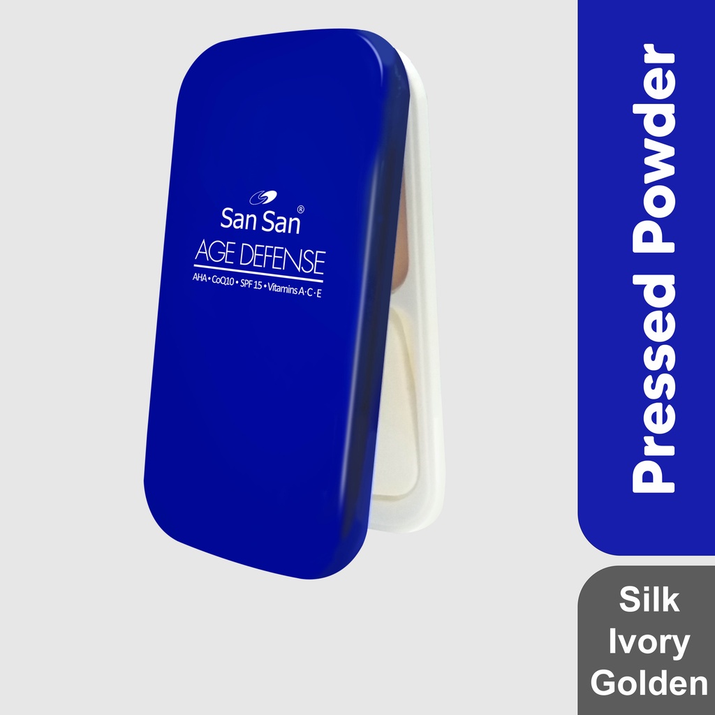 SAN SAN Age Defense Pressed Powder HBC | Shopee Philippines