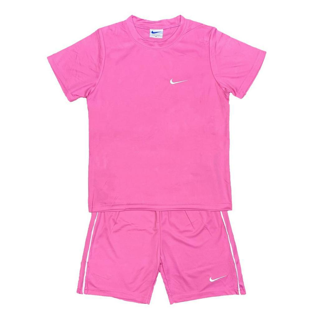 football jersey for kids girls pink terno t-shirt+shorts set 3-15years ...
