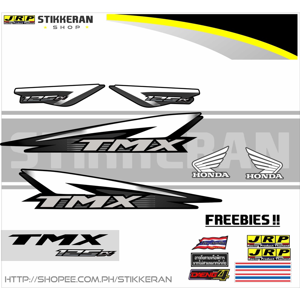 TMX 125 CX ALPHA STOCK DECAL PREMIUM QUALITY | Shopee Philippines