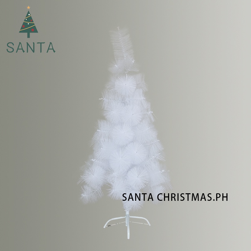 210cm/7ft White Christmas Tree | Shopee Philippines