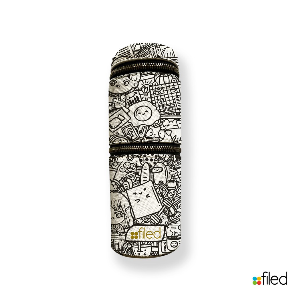 Filed Pen Capsule Luxe Pencil Case (Leatherette) | Shopee Philippines