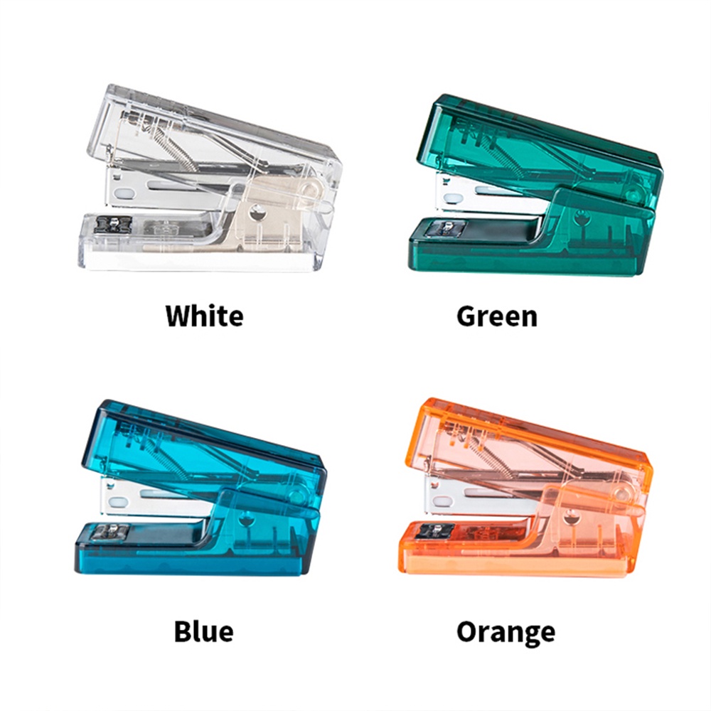 Nusign by Deli Transparent Mini Stapler Art Office NS083F | Shopee ...
