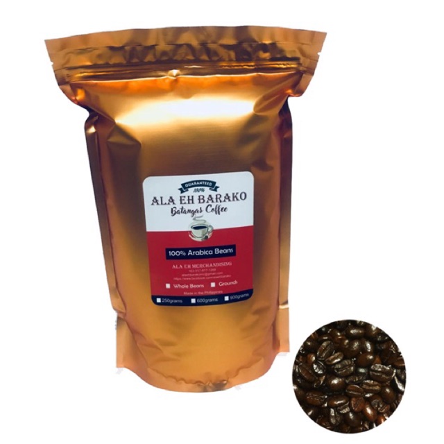 Ala Eh Barako Arabica Coffee 600g Whole Beans | Shopee Philippines