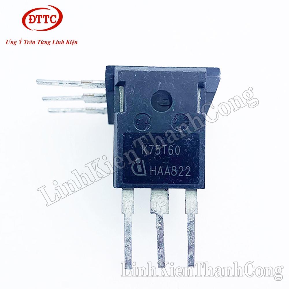 K75T60 IGBT disassemble machine 75A 600V (Original Zinc Product ...