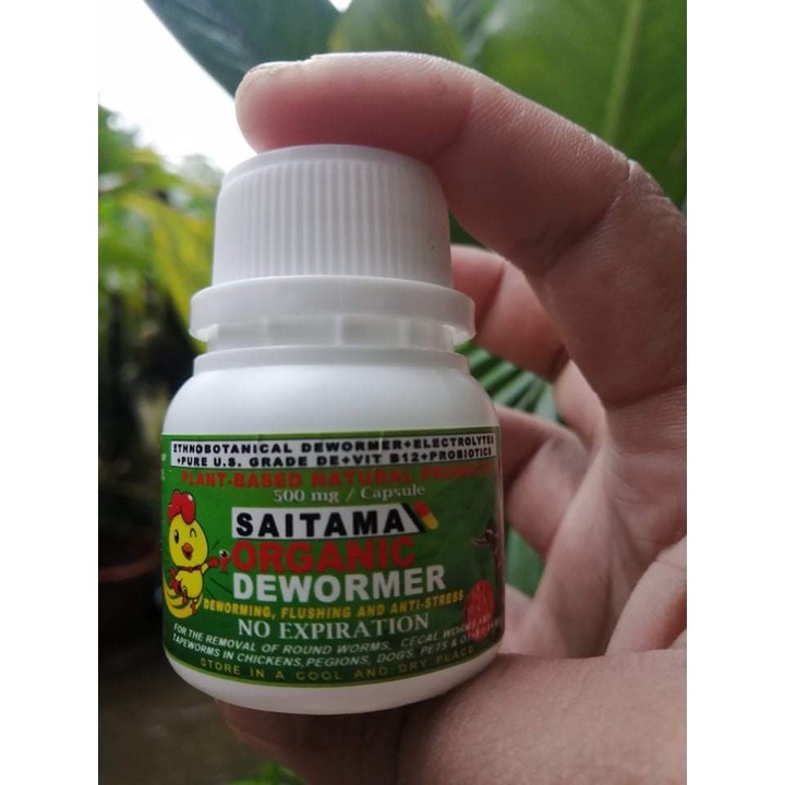 Chicken Dewormer ng manok & Dewormer for all animals SAITAMA Manok ...