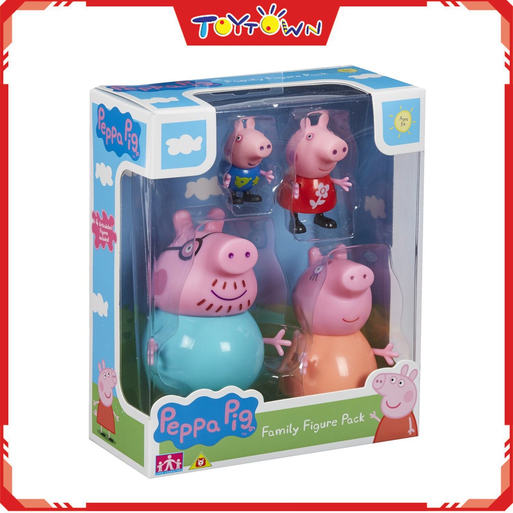 Peppa Pig Family Figure Pack | Shopee Philippines