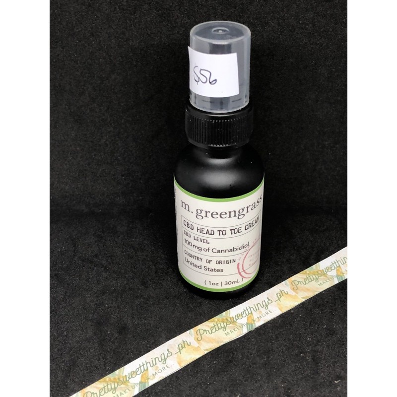 M. GREENGRASS CDB HEAD TO TOE CREAM 30ML | Shopee Philippines