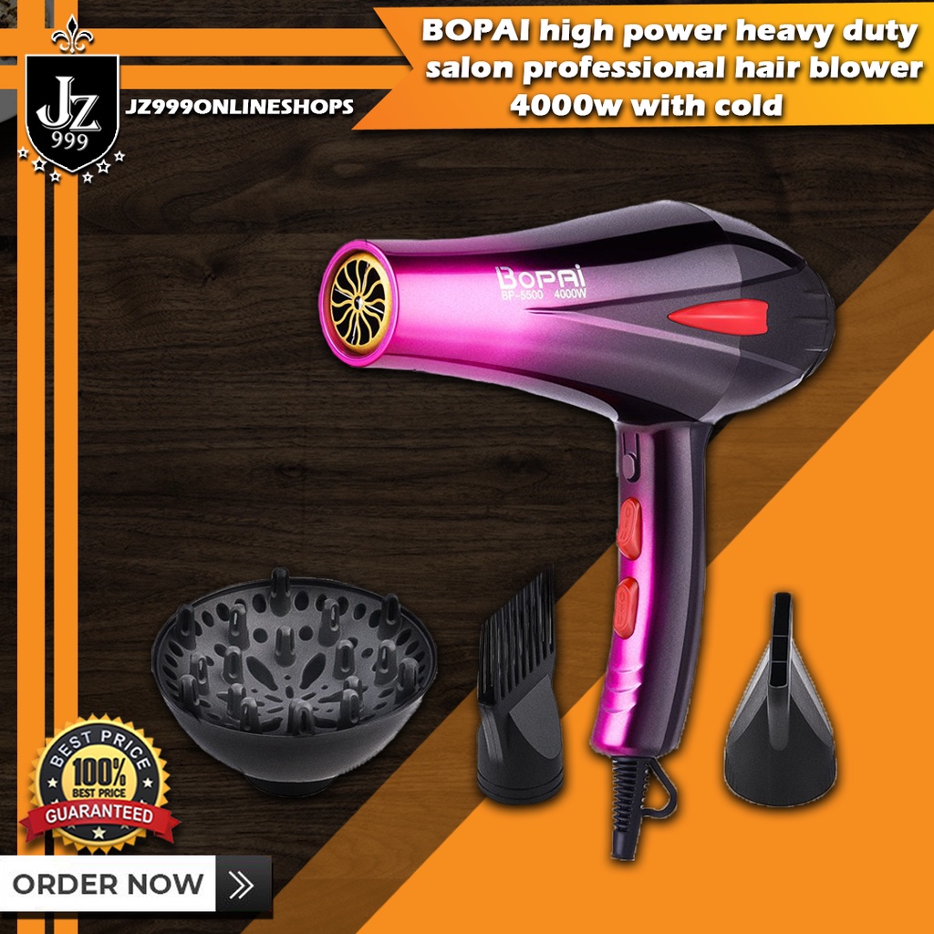 BOPAI high power heavy duty salon professional hair blower 4000w with ...