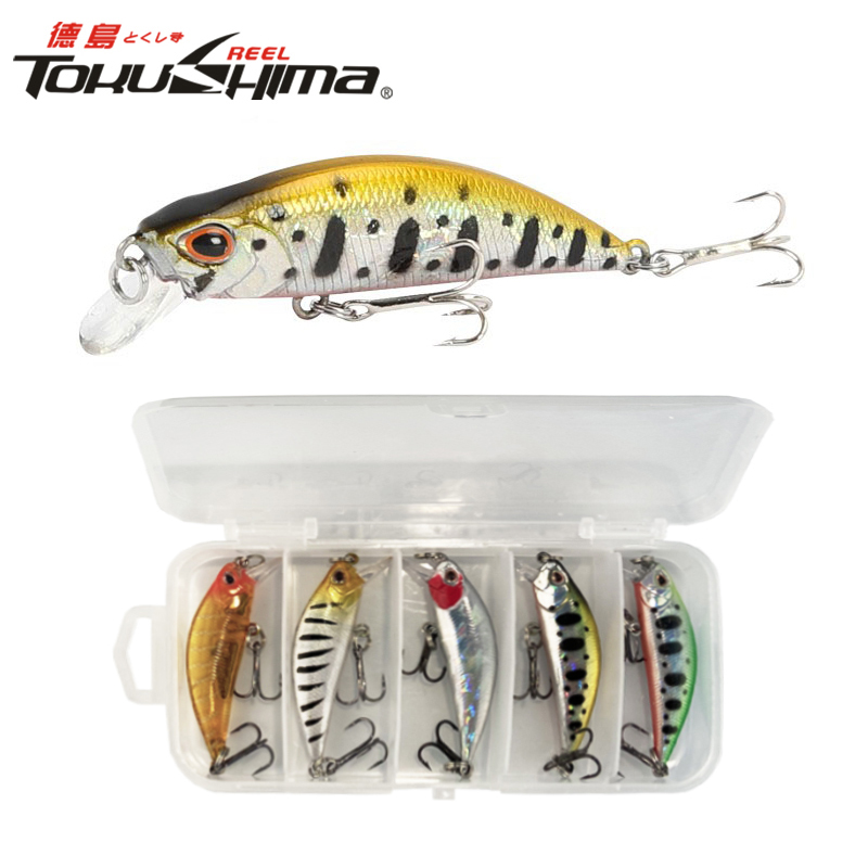 Top Water SwimBait Buzz Bait Lure Minnow Fishing Bait Floating 5g/5cm ...