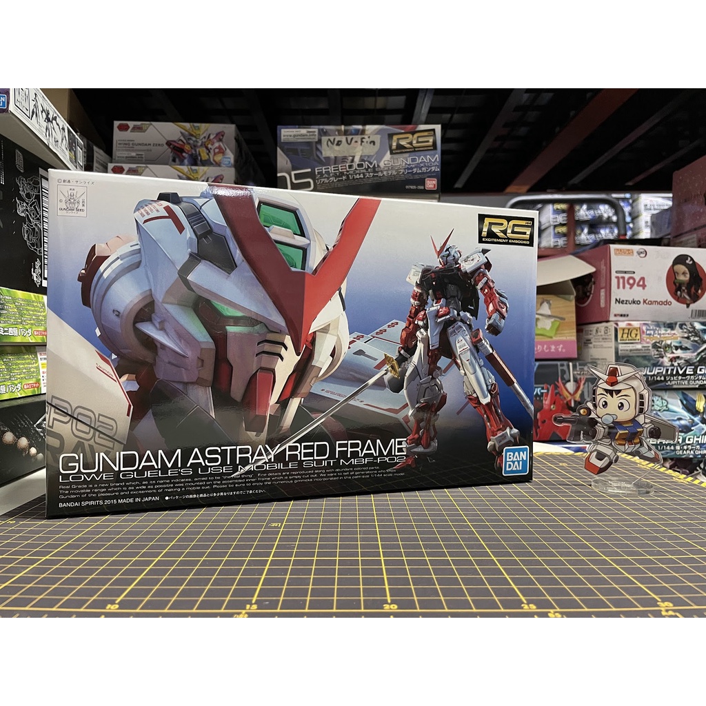 RG Real Grade - Box No. 19 - Gundam Astray Red Frame | Shopee Philippines