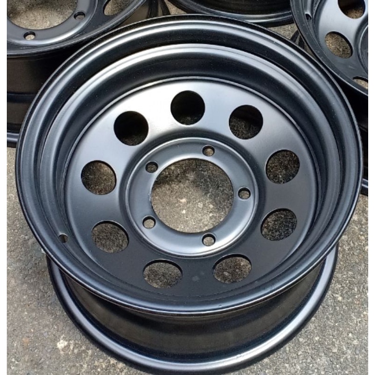 15x8 ⚠️ 1 PIECE ⚠️ Roh Offroad Offset Steel Rim Offroad 5x114.3 5x139.7 ...