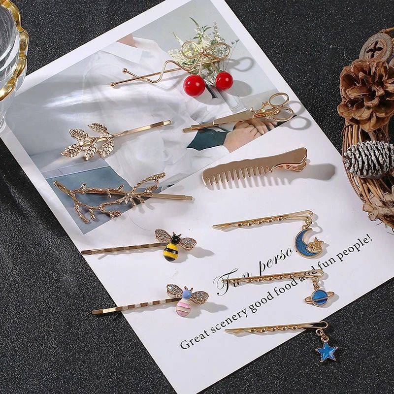 hair C clamp for women ipit sa buhok Clip Headdress Mori Fairy Super ...