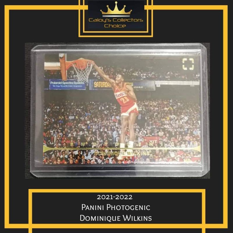 DOMINIQUE WILKINS 2021-2022 NBA Photogenic Base | Shopee Philippines
