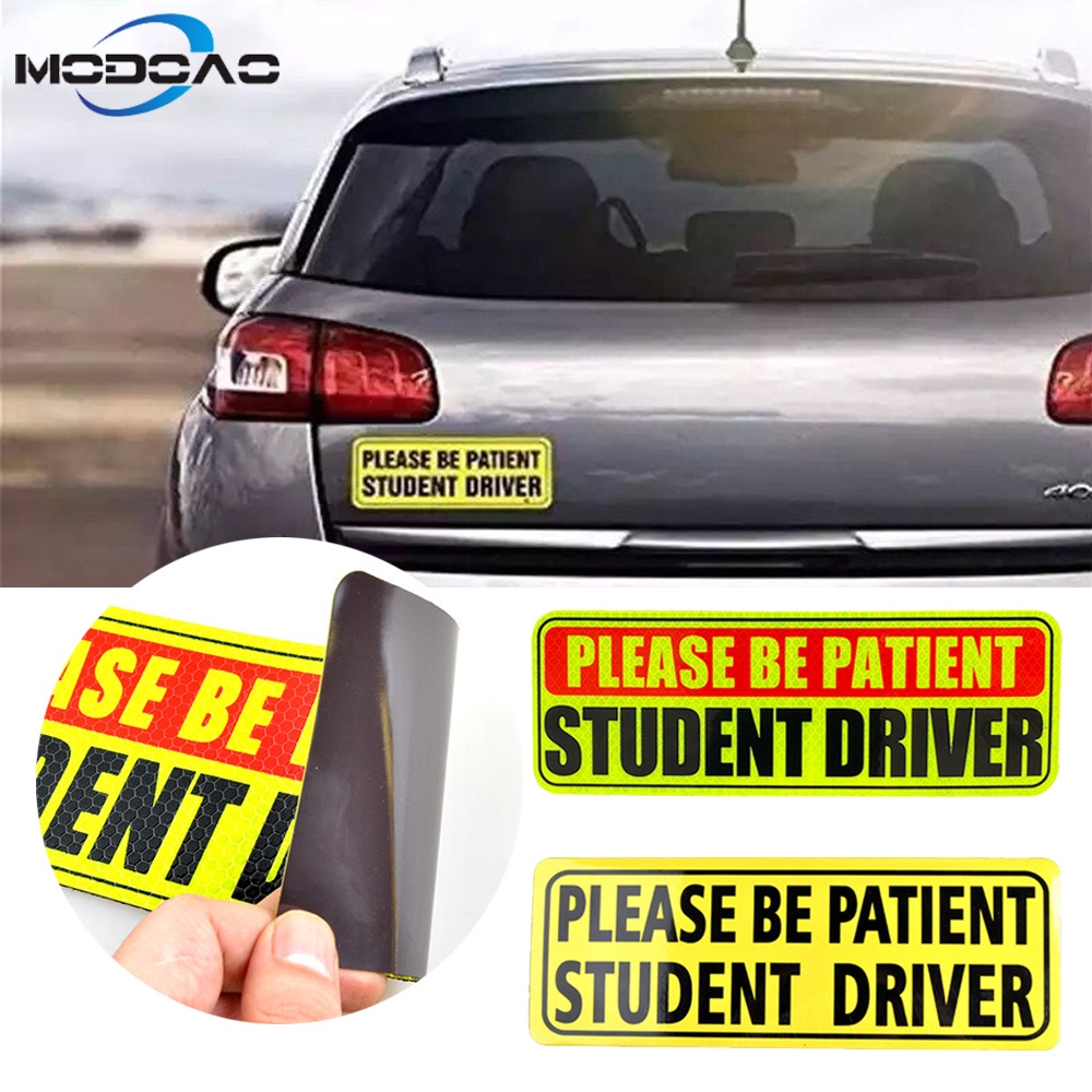 Student Driver Magnet for Car New Driver Safety Signs Teen Rookie ...