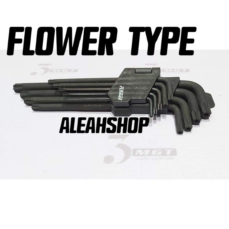 9pcs Allen key wrench flower type by flyman usa made | Shopee Philippines