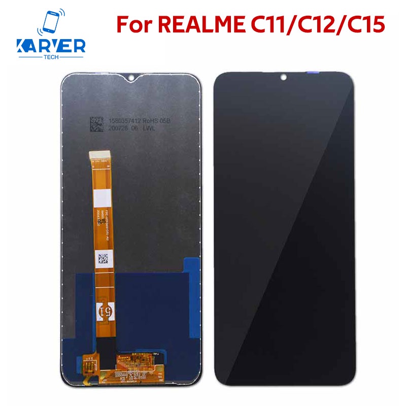 Original REALME LCD FOR REALME C15 C12 C11 2021 C20 C21 C3 C2 6i 6 5 Pro 5i 3 LCD Screen ...
