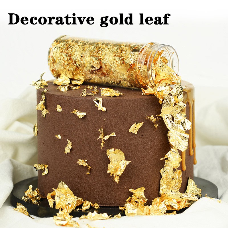 Gold Foil 24K Real Gold Powder Foil Gold Leaf Grade Craft Paper ...