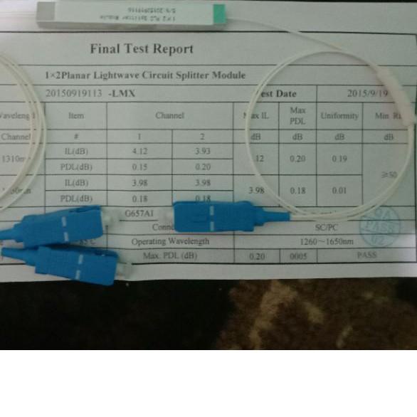 1:2 SC UPC Fiber Optic passive / Pc Splitter micro Splitter | Shopee ...