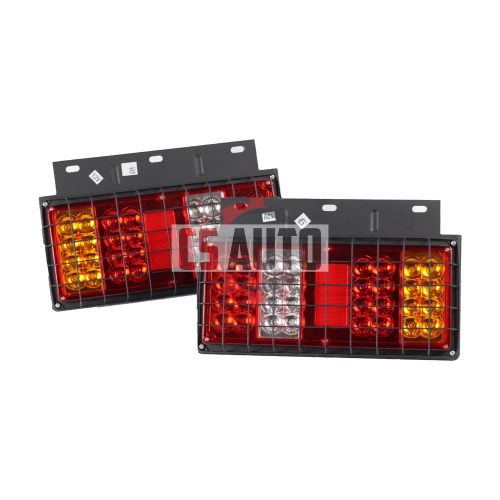 LED ISUZU ELF NPR NHR NLR 12V 24V Truck Rear Tail Light Lamp Left Right ...