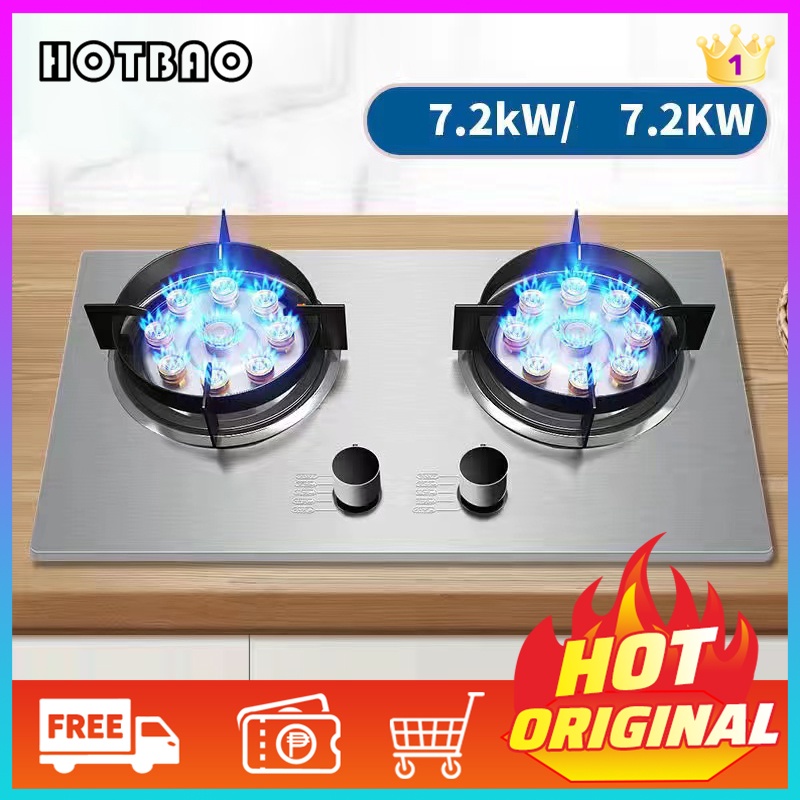 gas stove embedded natural gas liquefied gas stainless steel large gas ...