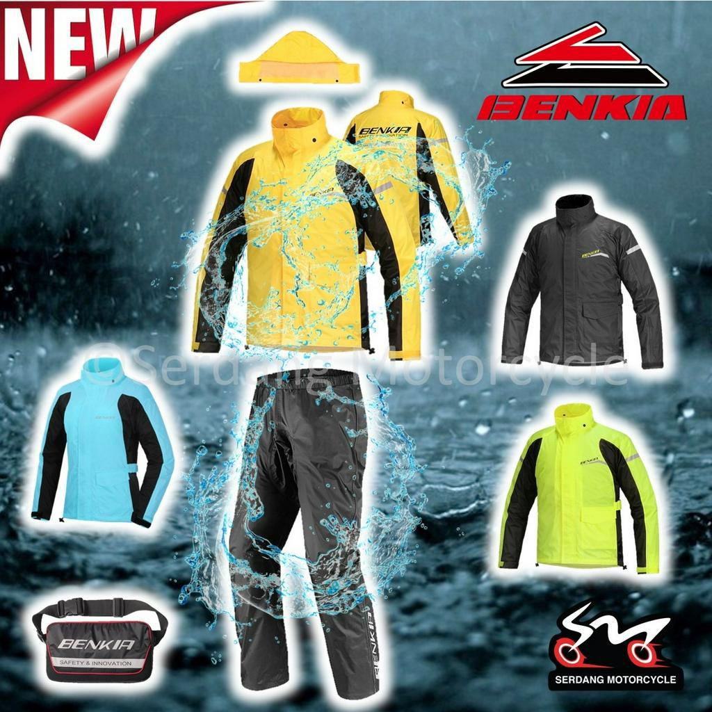 BENKIA RC327 Premium Raincoat Baju Hujan Rain Coat Rainsuit Motor ...