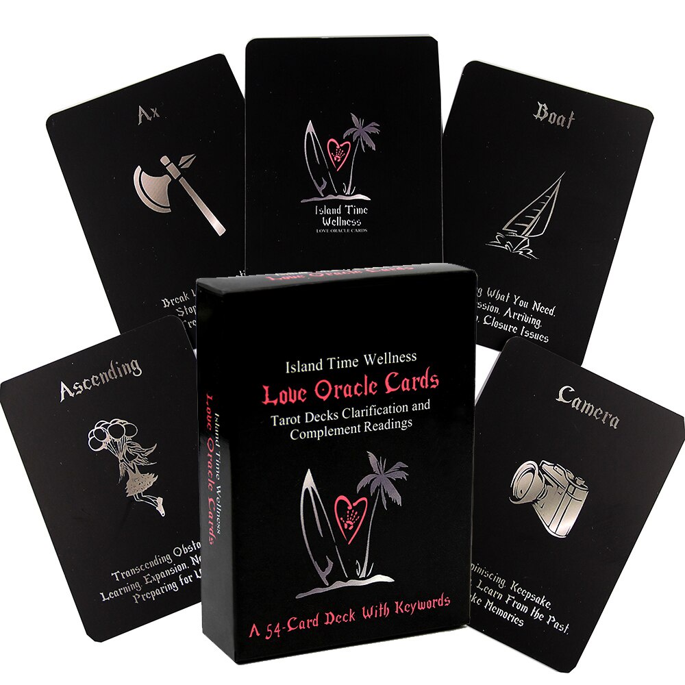 COD 54 Card Island Time Wellness Love Oracle Cards Tarot Decks ...