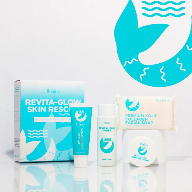 HERSKIN REVITAGLOW SKIN RESCUE KIT! | Shopee Philippines